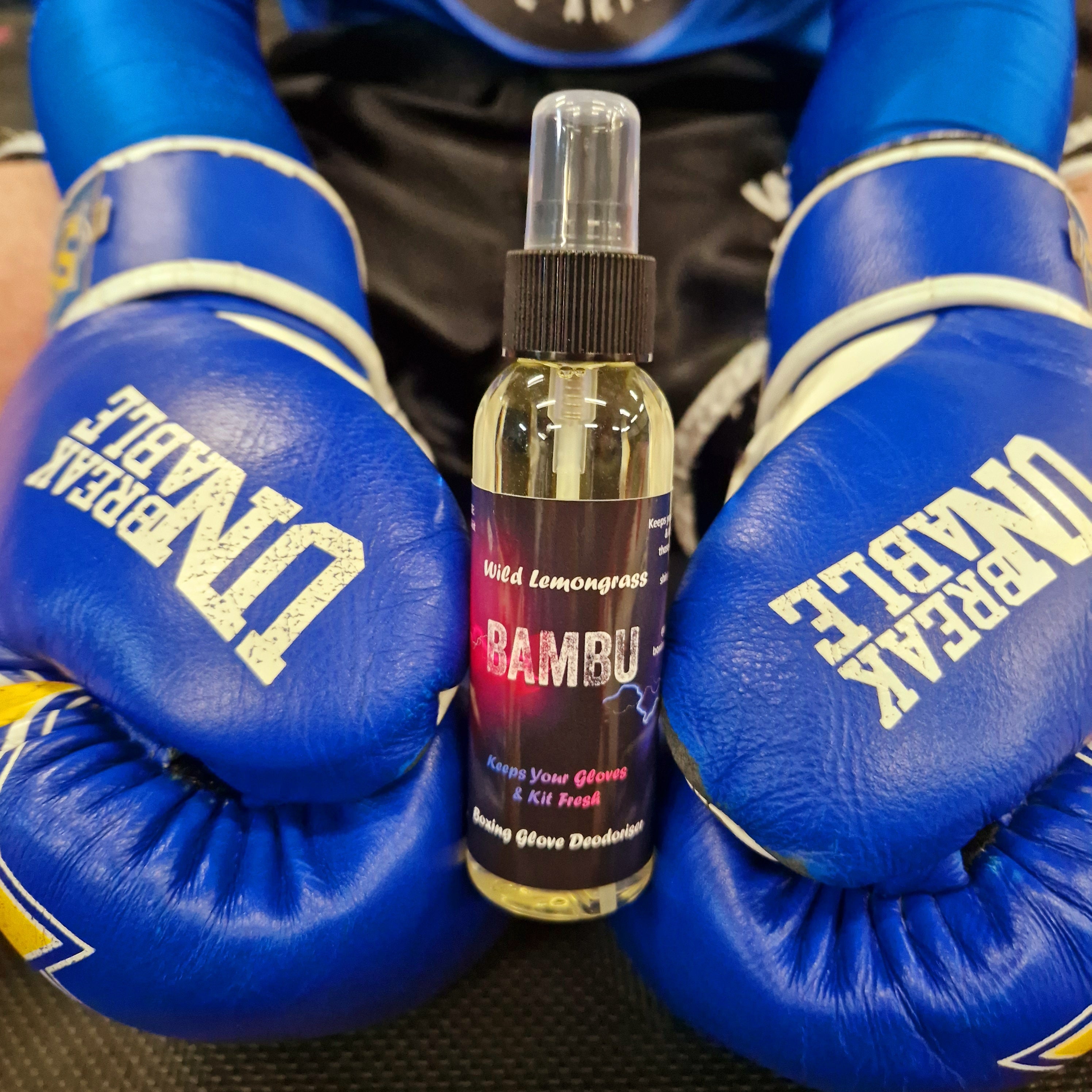 Boxing Glove Deodoriser Spray - keeps your gear fresh and odour-free ...
