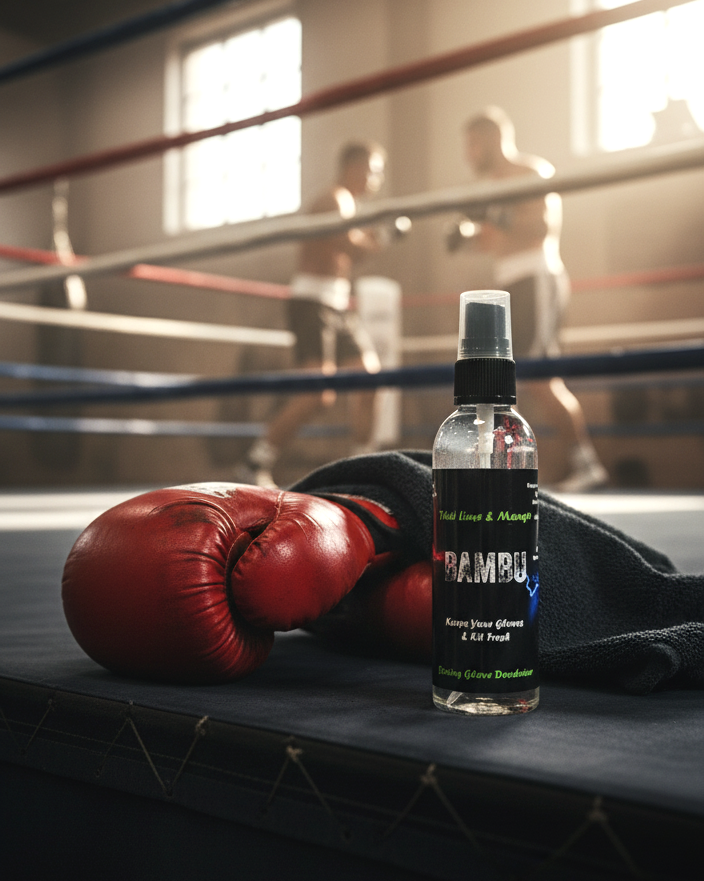Boxing Glove Deodoriser Spray - keeps your gear fresh and odour-free ...
